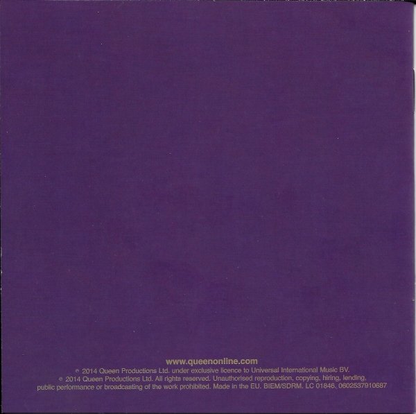 Queen Live At The Rainbow 74 : Booklet14 | CD Covers | Cover Century ...